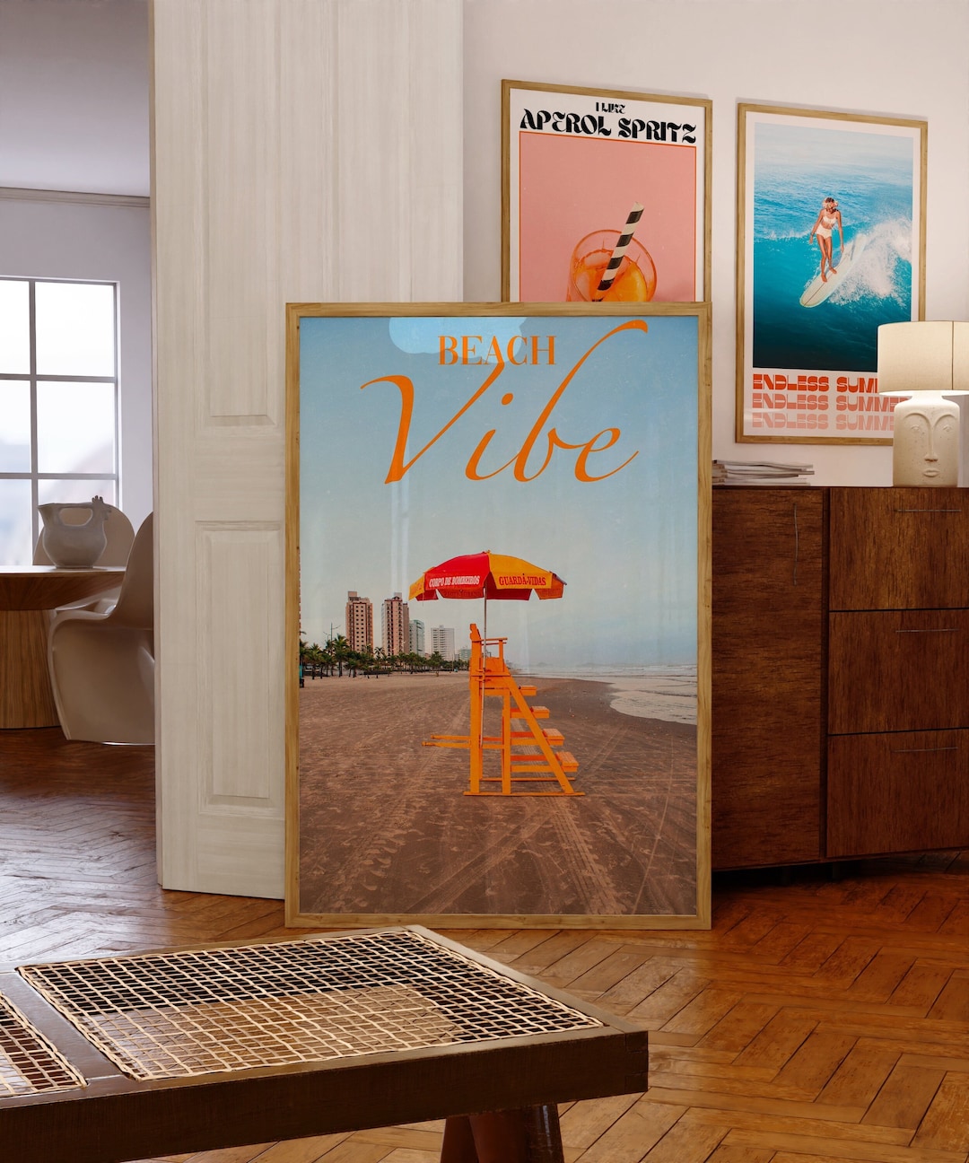 70s Beach Vibe Poster: Retro Summer Wall Art (digital Download) - Etsy