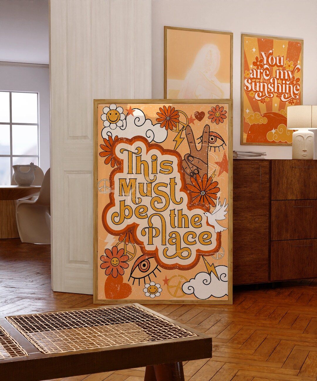 70s Decor, Retro 70s Home Decor, 70s Wall Art, Retro Home Decor, 70s ...