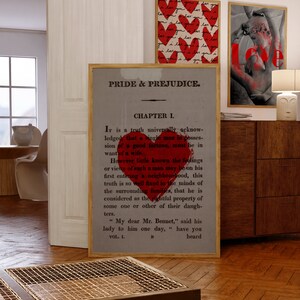 Love Poster, Retro Print, 70s Poster, Red Wall Art, Psychedelic Art ...