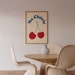 Cherry Poster Set: 70s Retro Trippy Wall Art (digital Download) - Etsy