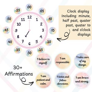 Editable Pastel Classroom Decor Bundle | Printable Calming Theme ...