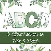 Disco Floral Bulletin Board Letters | A - Z, Letters and Numbers, Retro ...