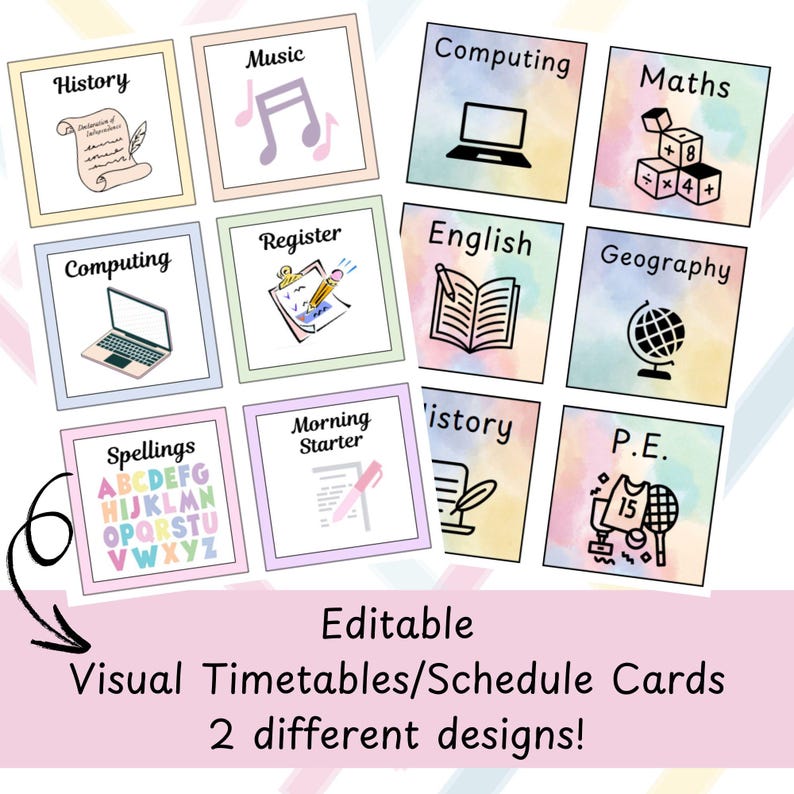 Editable Pastel Classroom Decor Bundle | Printable Calming Theme ...