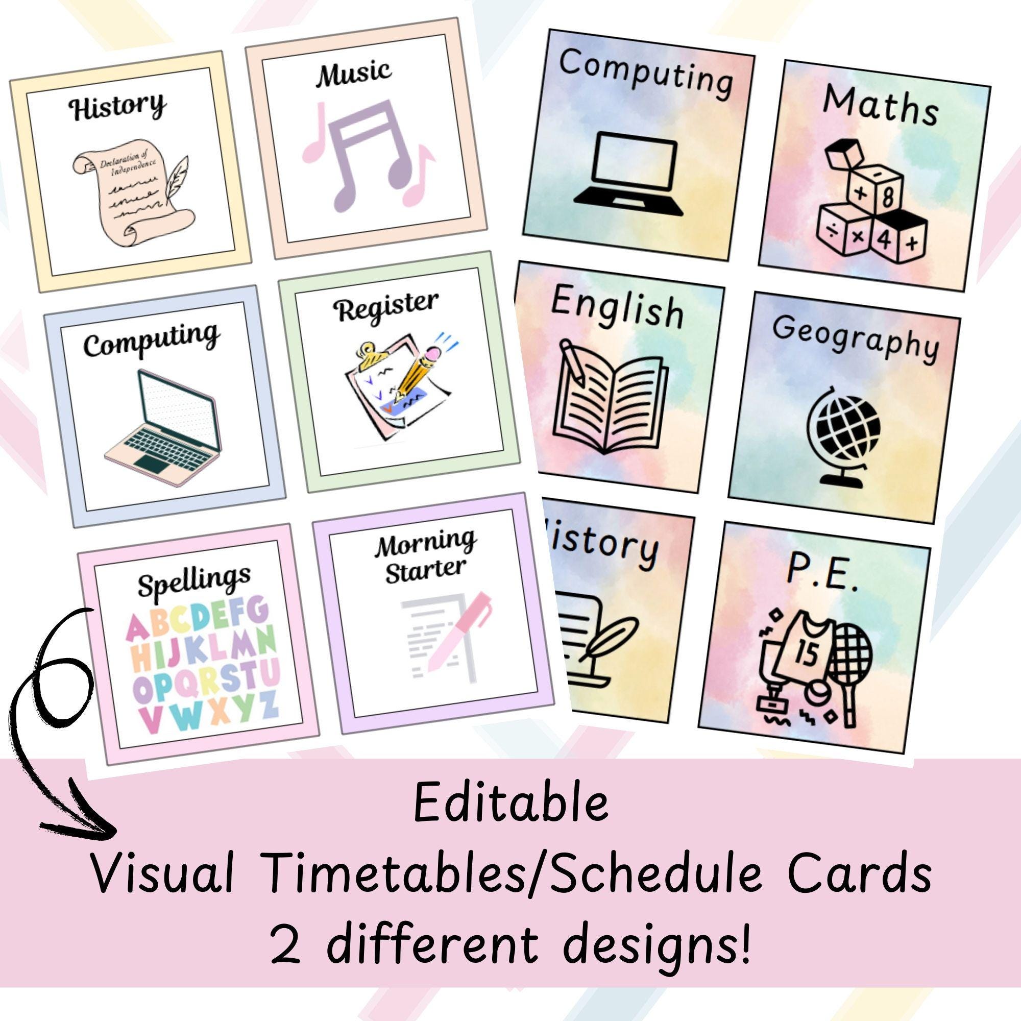 Editable Pastel Classroom Decor Bundle | Printable Calming Theme ...