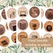 Wood Nature Theme Classroom Decor Bundle Editable Bulletin Board ...