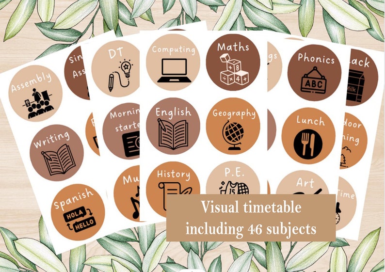 Wood Nature Theme Classroom Decor Bundle Editable Bulletin Board ...