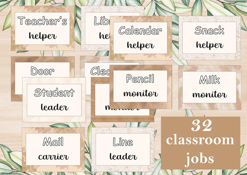Wood Nature Theme Classroom Decor Bundle Editable Bulletin Board ...