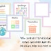 Pastel Classroom Visual Timetable Class Schedule Cards Decor Decoration ...