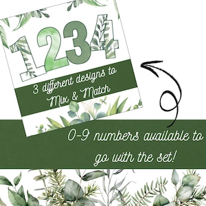 Botanical Bulletin Board Letters Leafy Nature Classroom Display Decor ...