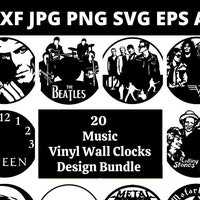 DJ at Turntable DXF SVG – Urban Music Wall Decor – Laser Cut ...