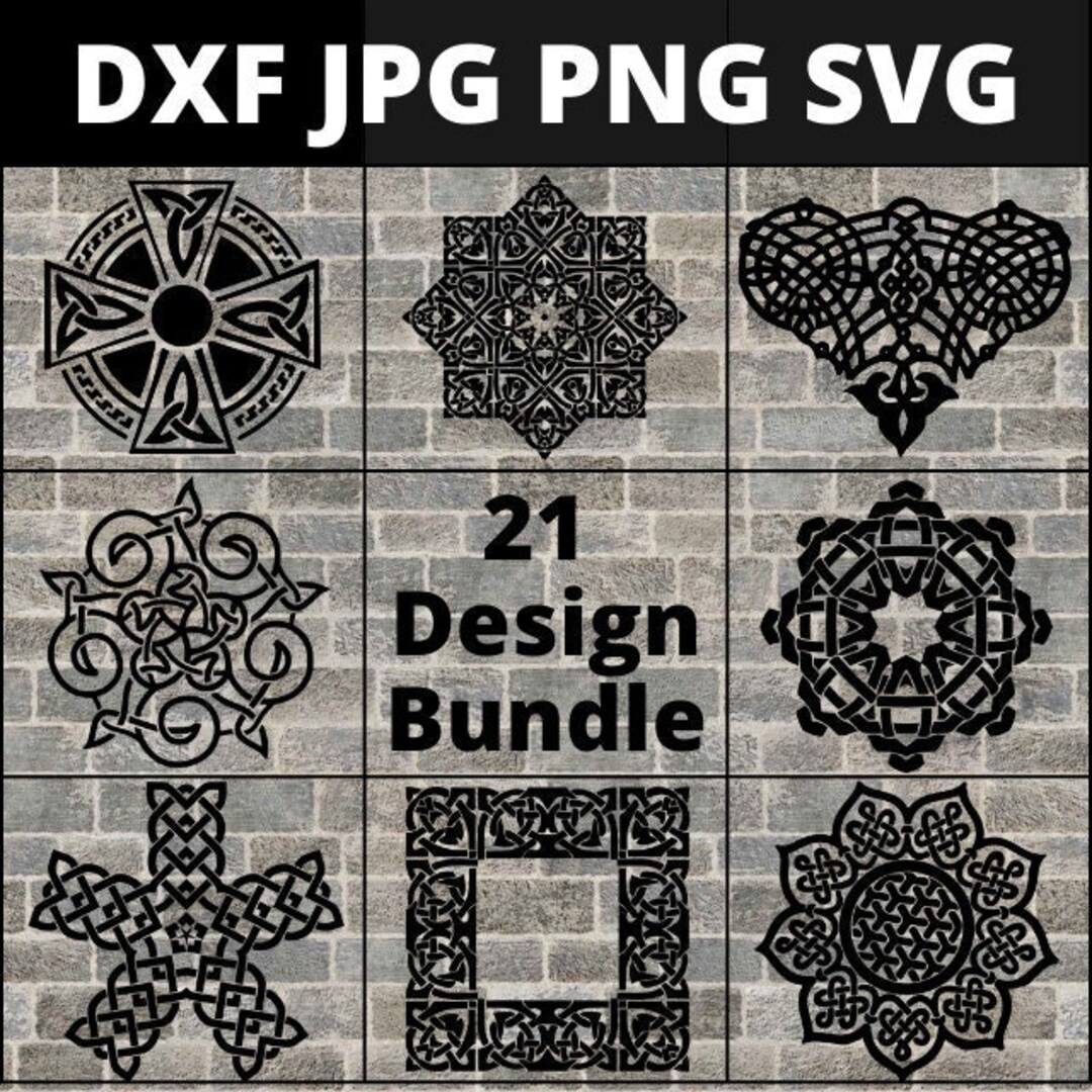 Celtic Knot Crosses Vector Design Bundle (digital Download) - Etsy