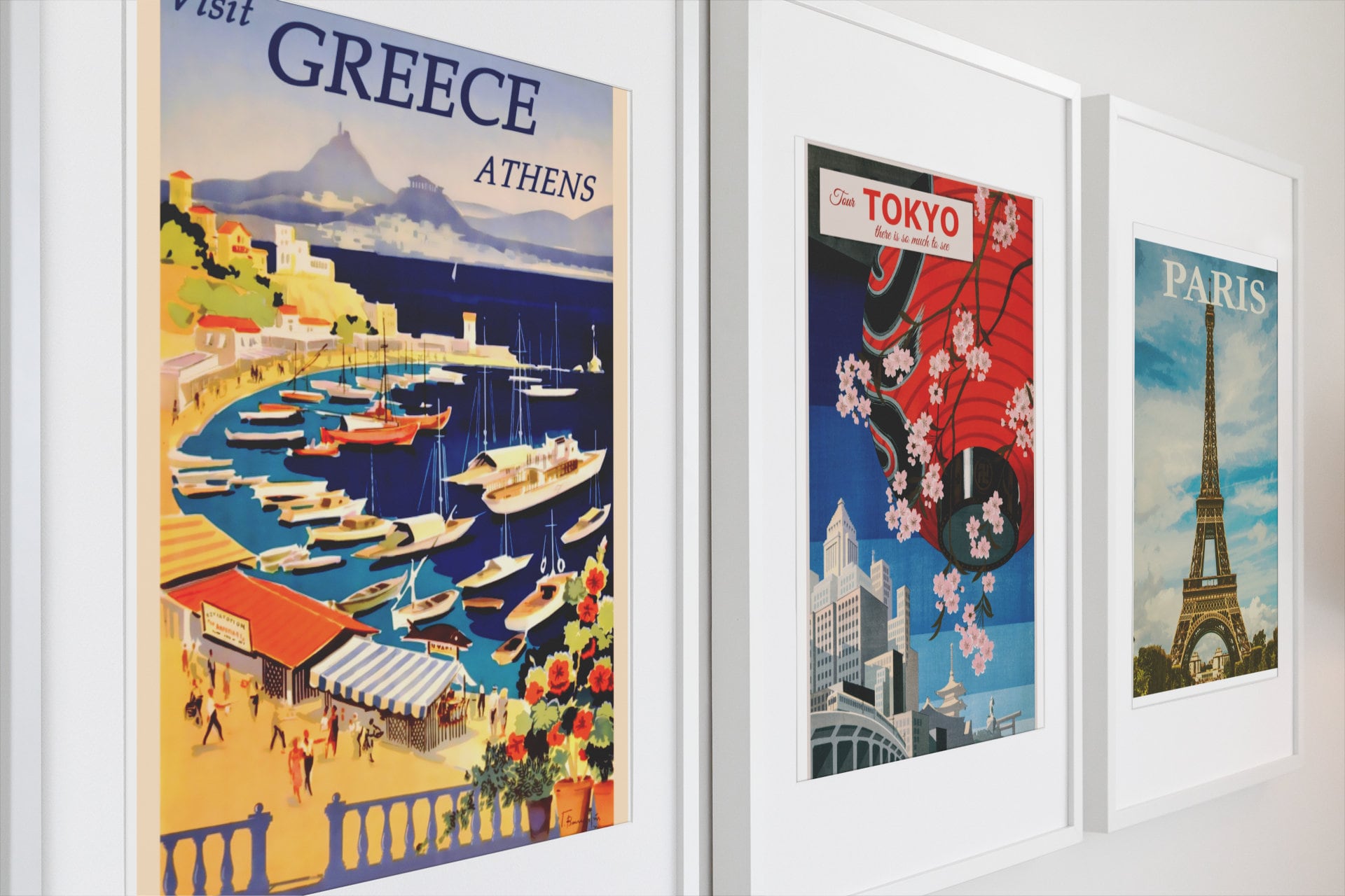 24 High Quality Vintage Travel Posters Instant Download Printable Wall ...