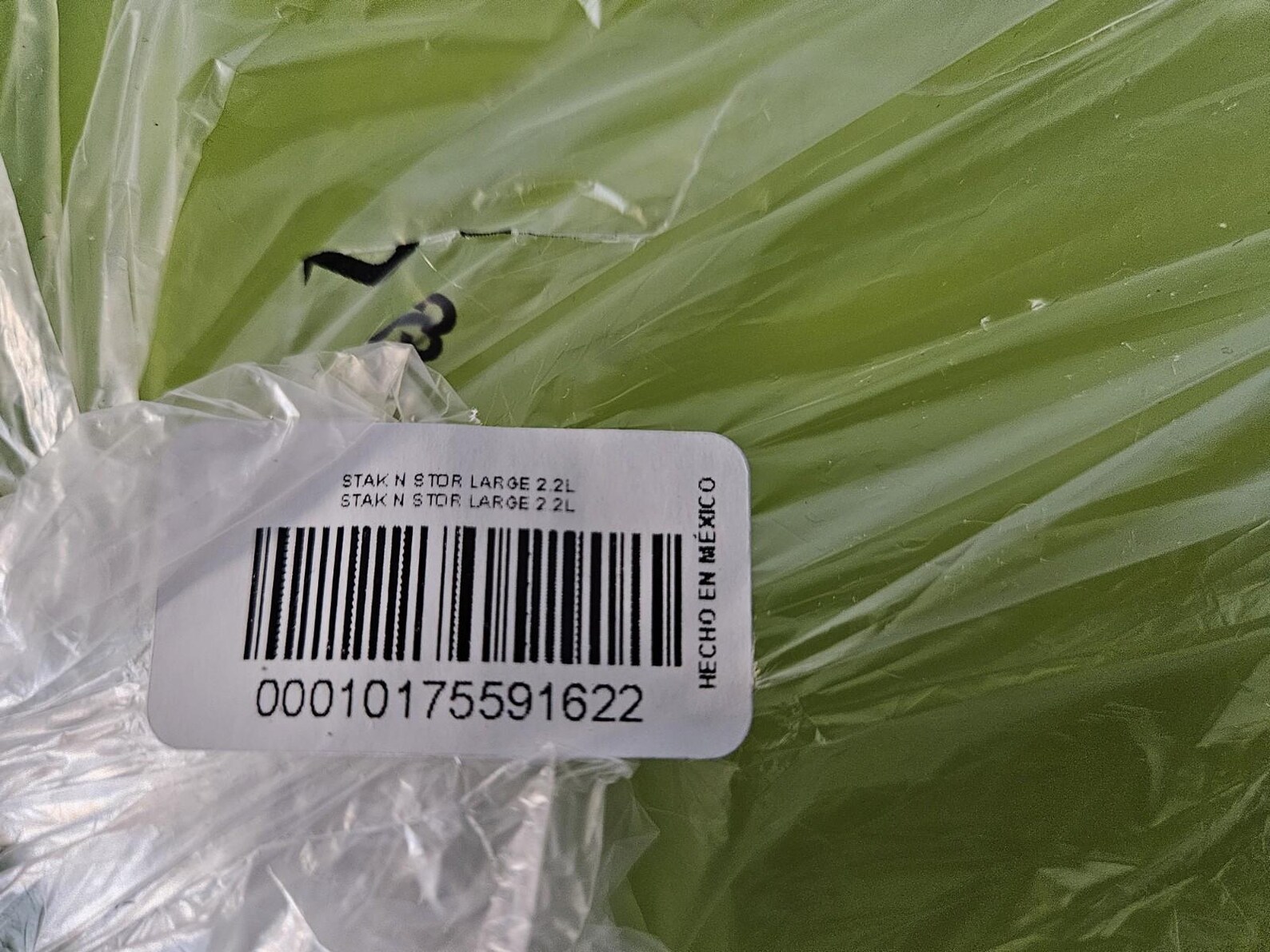 Tupperware Stak N Store Stack Rectangular Refrigerator 2.2L / 9.25 Cup ...