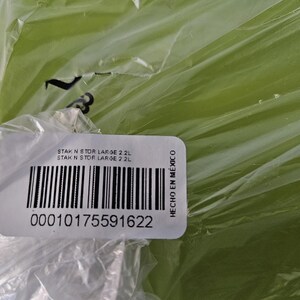 Tupperware Stak N Store Stack Rectangular Refrigerator 2.2L / 9.25 Cup ...