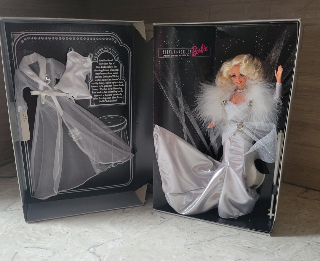 Barbie FAO Schwarz Silver Screen Doll by Mattel Exclusive Limited ...