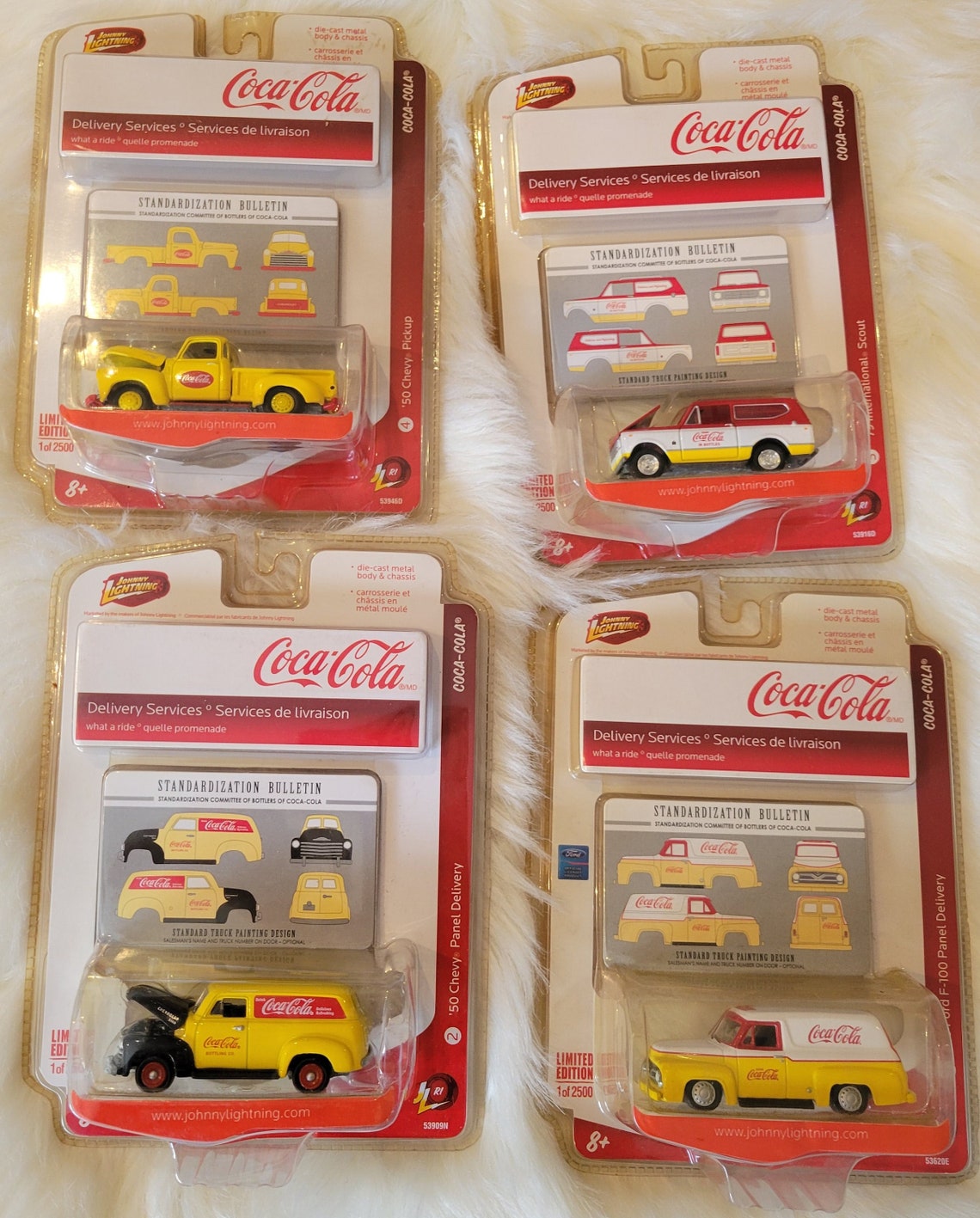 Very Rare Johnny Lightning Set of 4 Cars Delivery Service Only - Etsy