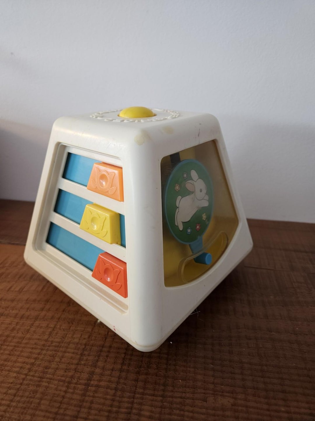Vintage 1978 Fisher Price Turn and Learn Busy Box Infant Toy - Etsy