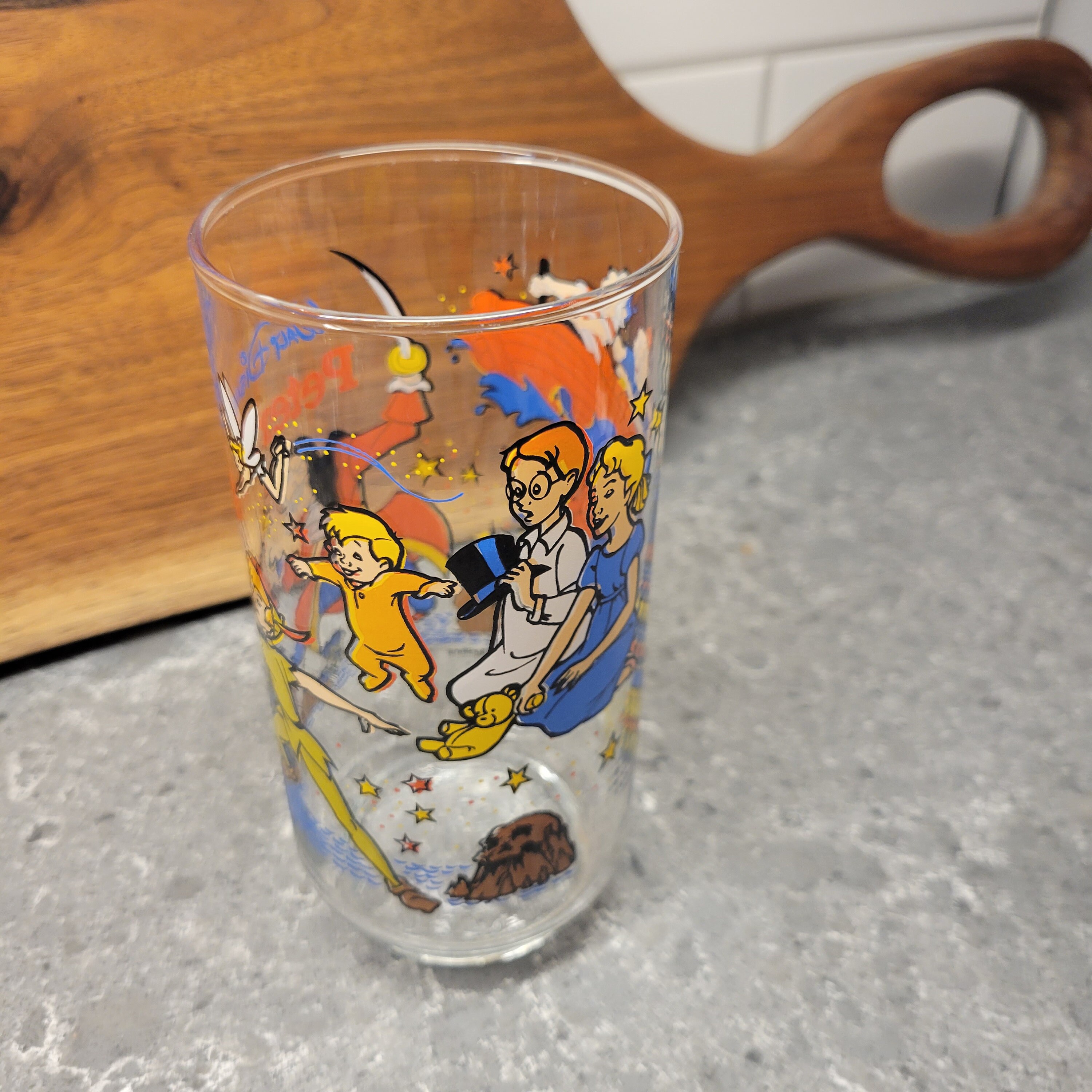 Vintage Mcdonalds Peter Pan Glass - Etsy