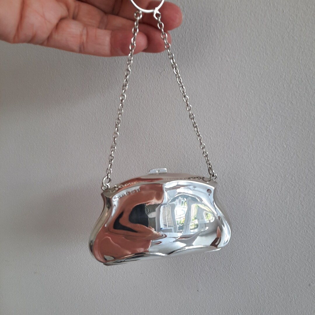 Antique Silver Coin Purse Hallmarked Birmingham 1919, Sterling Silver ...