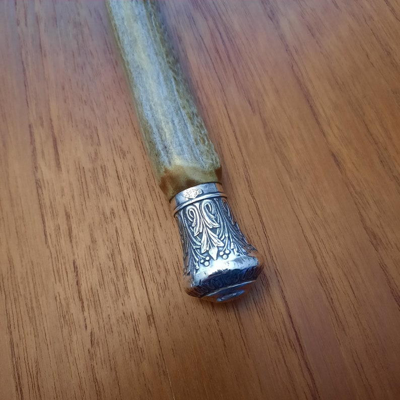 Ham Bone Clamp With Horn Handle Hallmarked Sheffield 1886 Stunning Item ...