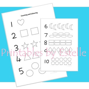 Math Printable Worksheets and Lesson Plans for Age 2 - 7. Addition ...