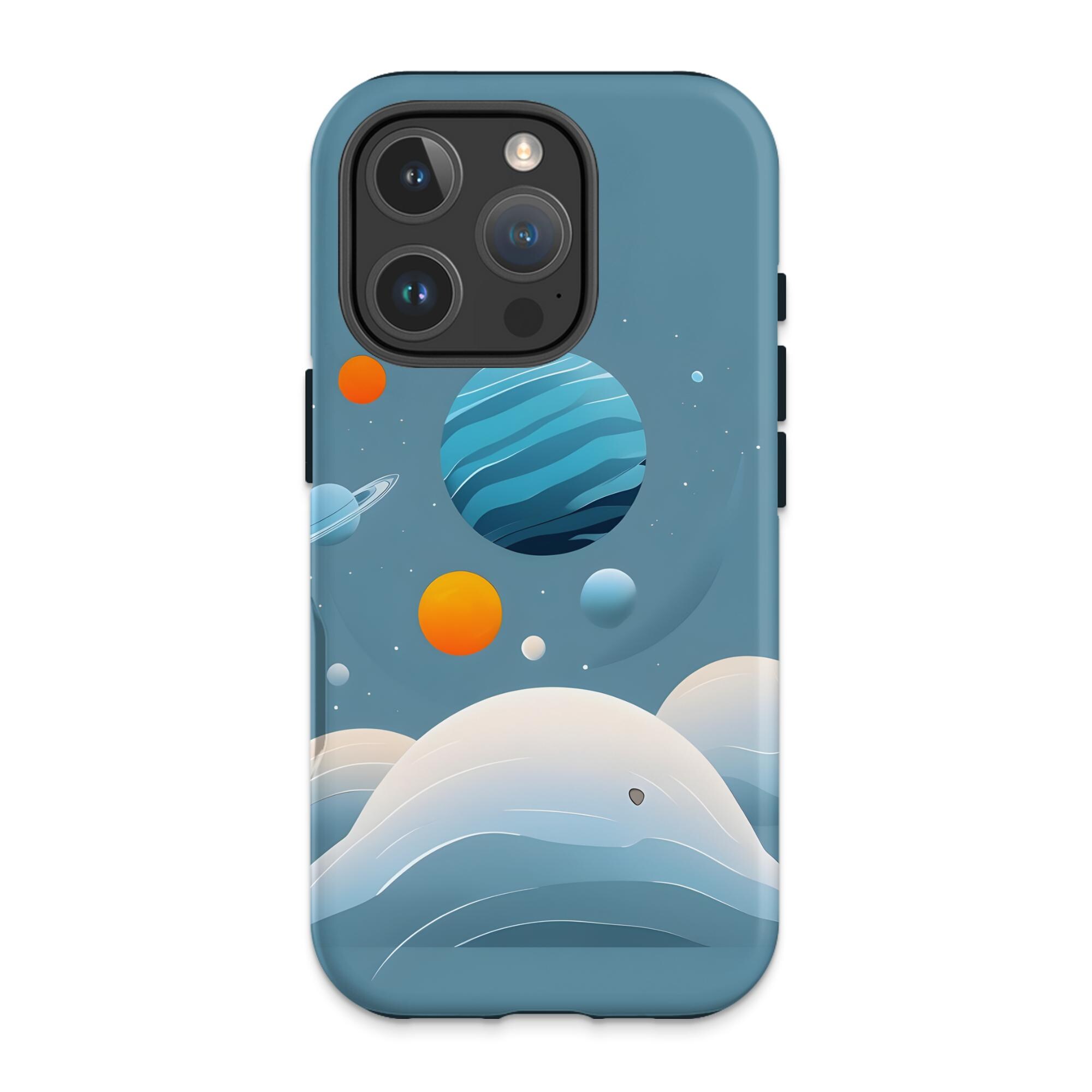IPhone 16 Case - Celestial Theme Outer Space Cover, Planets Design for ...