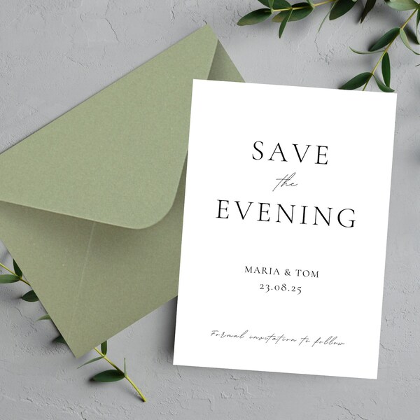 Evening Invite - Etsy UK