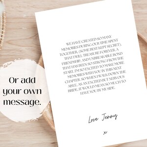Personalised Photo Proposal Card, Bridesmaid Proposal Card, Maid of ...