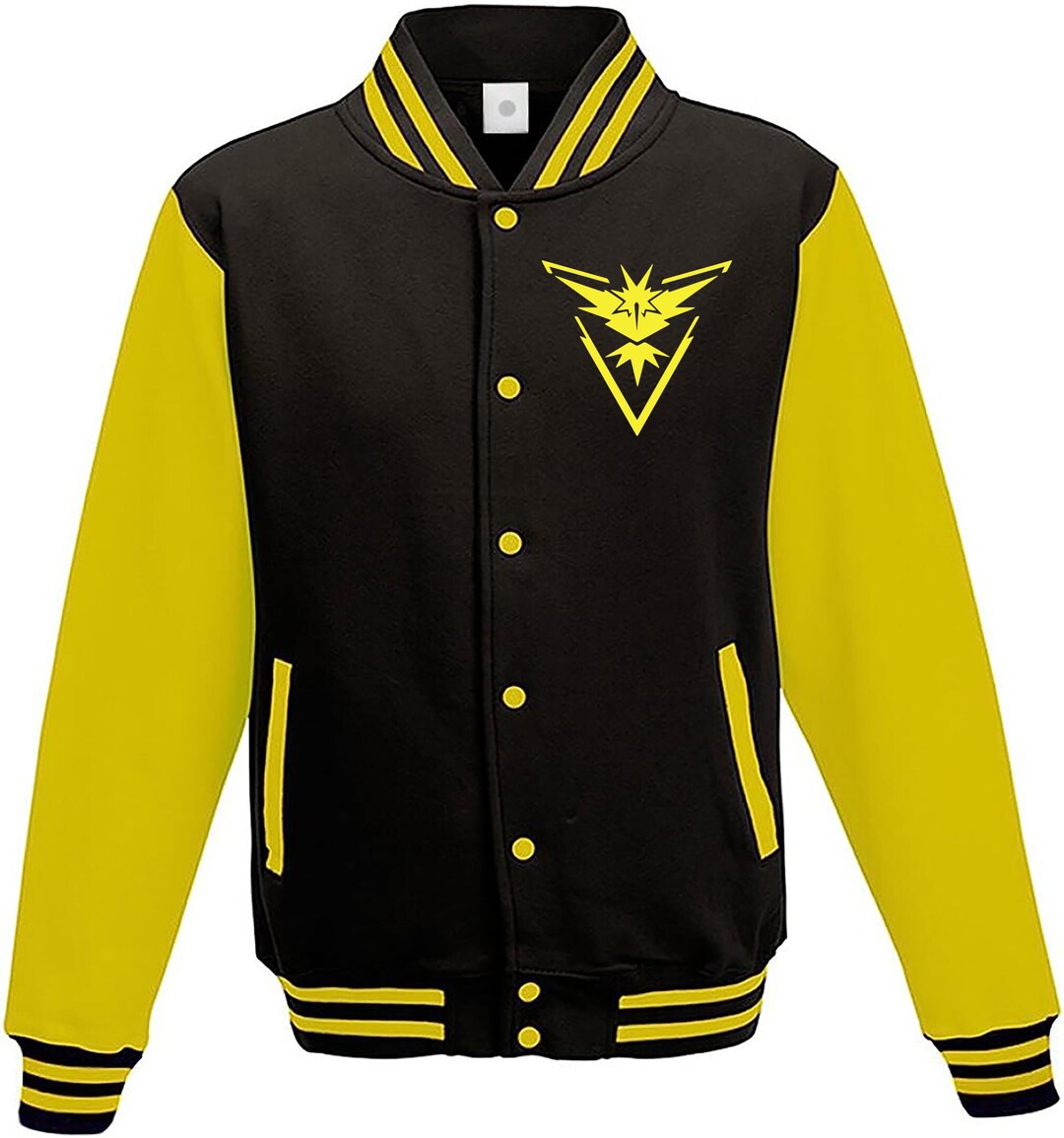 Team Instinct Varsity Jacket Poke Go Fest Adults & Kids - Etsy