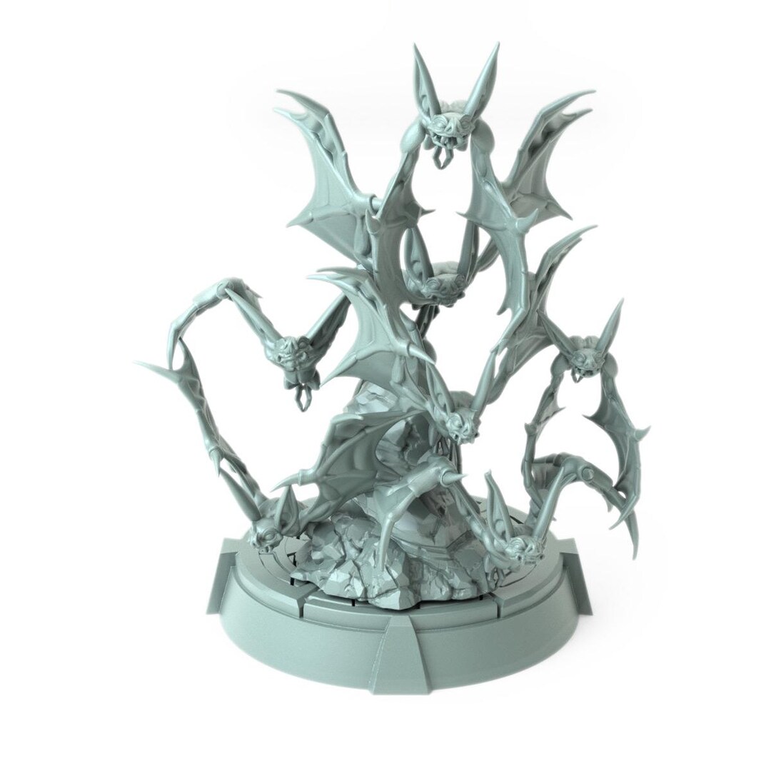 Bats Cloud A - Miniature by Cast N Play | RPG | Role Playing | Dnd - Etsy