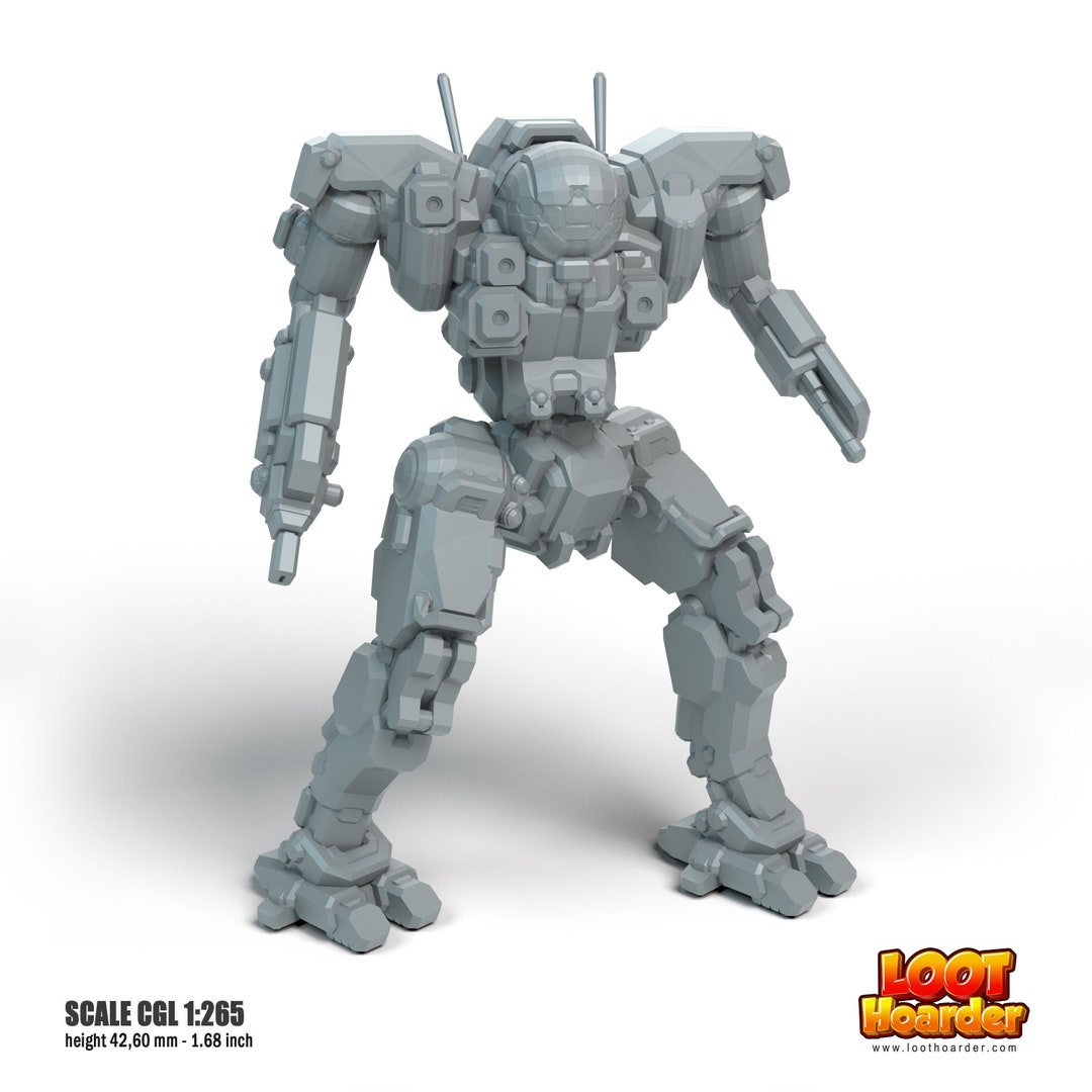 Vulcan VL-5T Battletech Mechwarrior Miniatures - Etsy