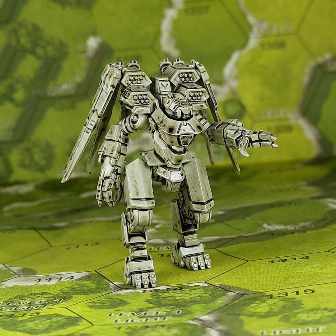 Jade Hawk Battletech Miniatures Mechwarrior Sir Mortimer Bombito - Etsy