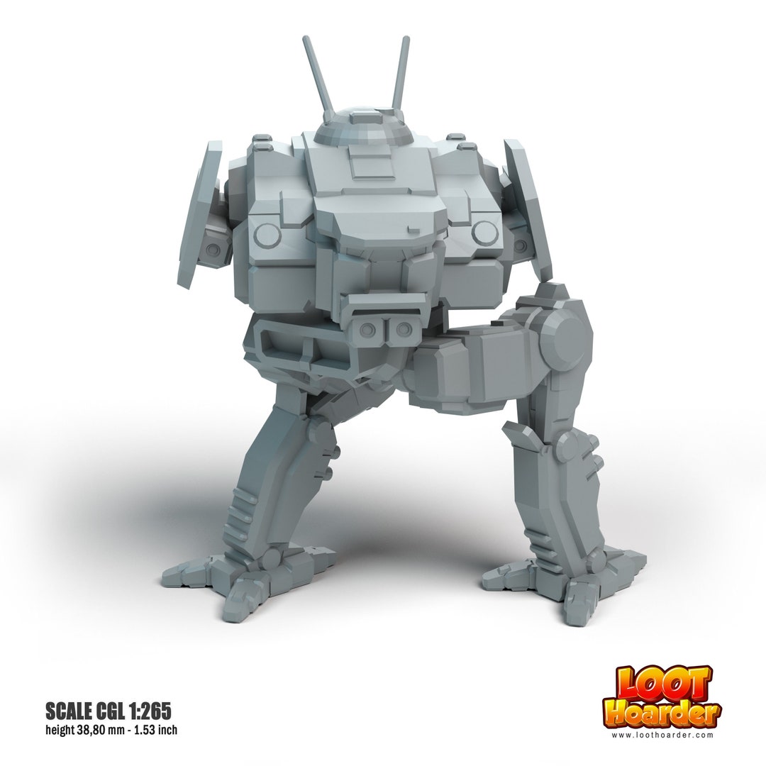 Cicada CDA-1A Battletech Mechwarrior Miniatures - Etsy