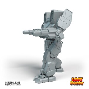 Mauler MAL-1R Battletech Mechwarrior Miniatures - Etsy