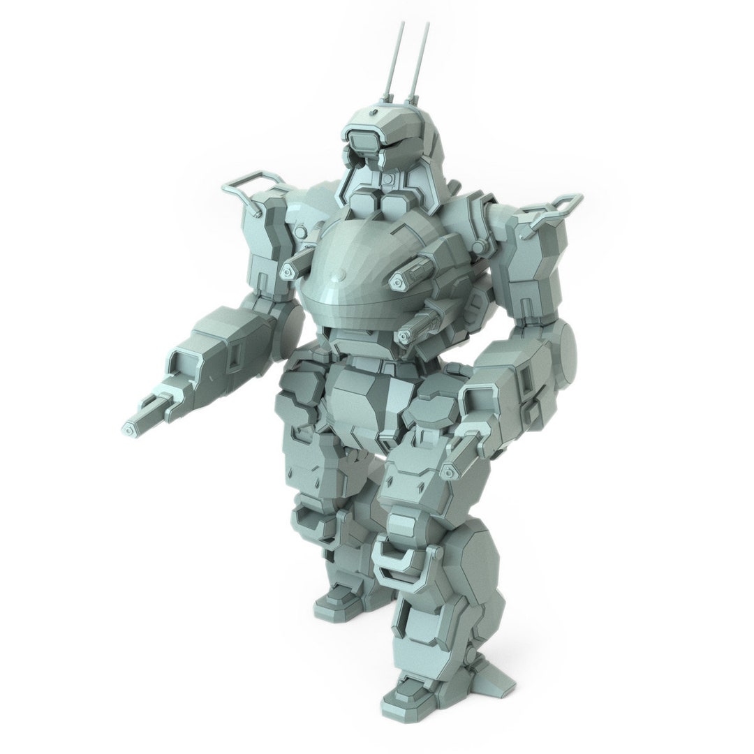 Annihilator Anh-gz Gausszilla Battletech Mechwarrior Miniatures - Etsy