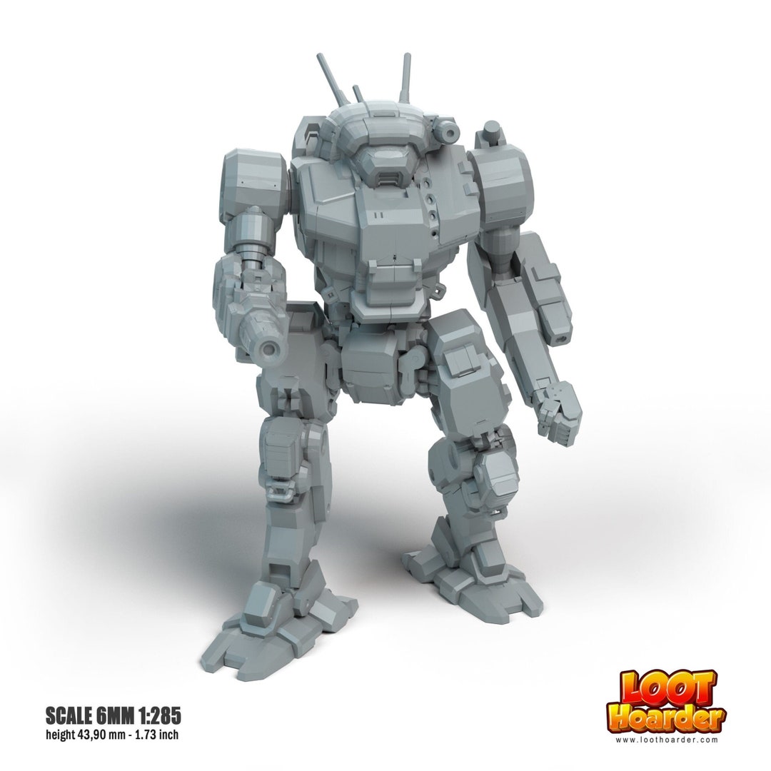 Vindicator VND-1R Battletech Mechwarrior Miniatures - Etsy