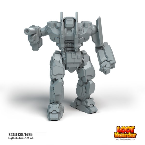 Battletech Mongrel Miniature - Etsy