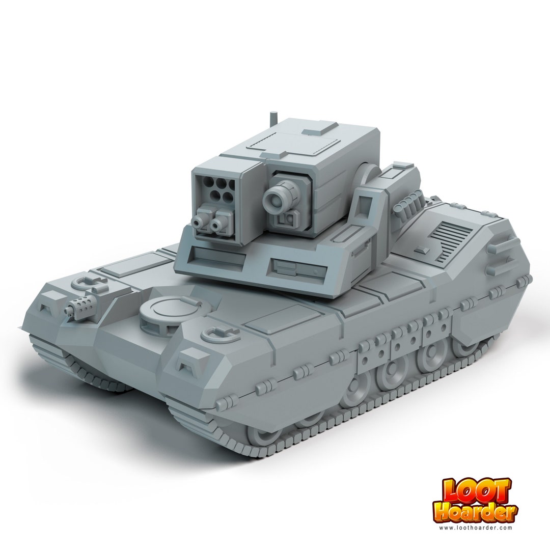 Hunter Light Support Tank Battletech Miniatures Mechwarrior Sir ...