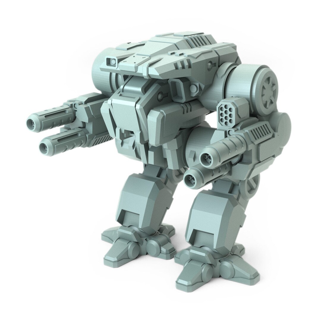 Masakari Freestanding Battletech Miniatures Mechwarrior Sir Mortimer ...