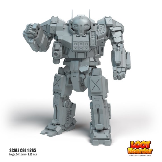 Mechwarrior Atlas Height