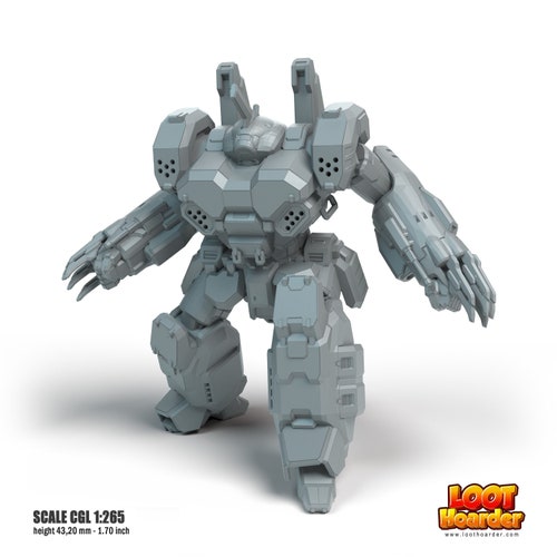 Spider Alternate Battletech Mechwarrior Miniature - Etsy