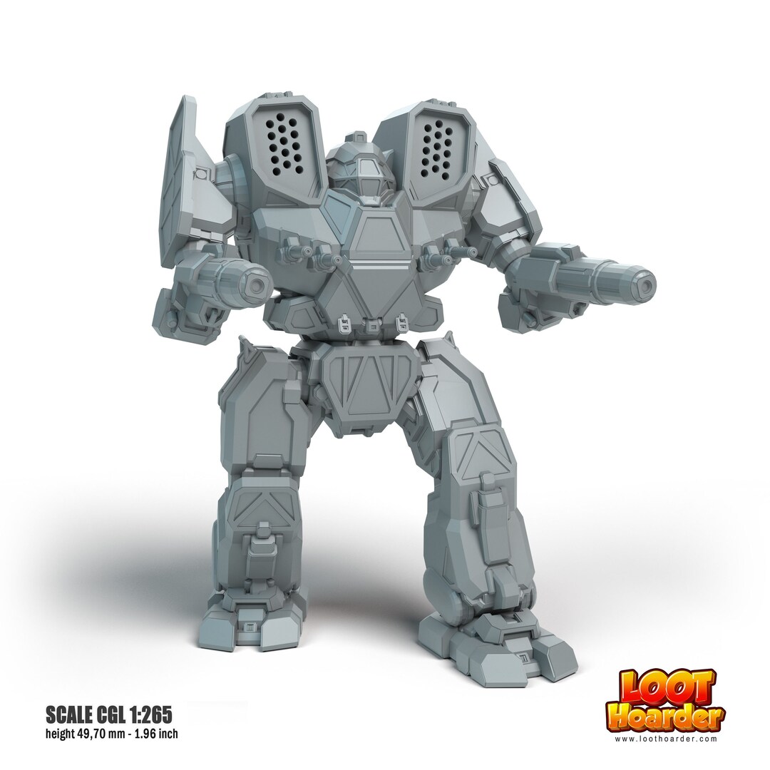 Mauler MAL-1R Battletech Mechwarrior Miniatures - Etsy