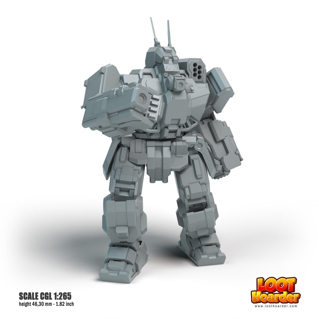 Wolverine WVR-6M Battletech Mechwarrior Miniatures - Etsy