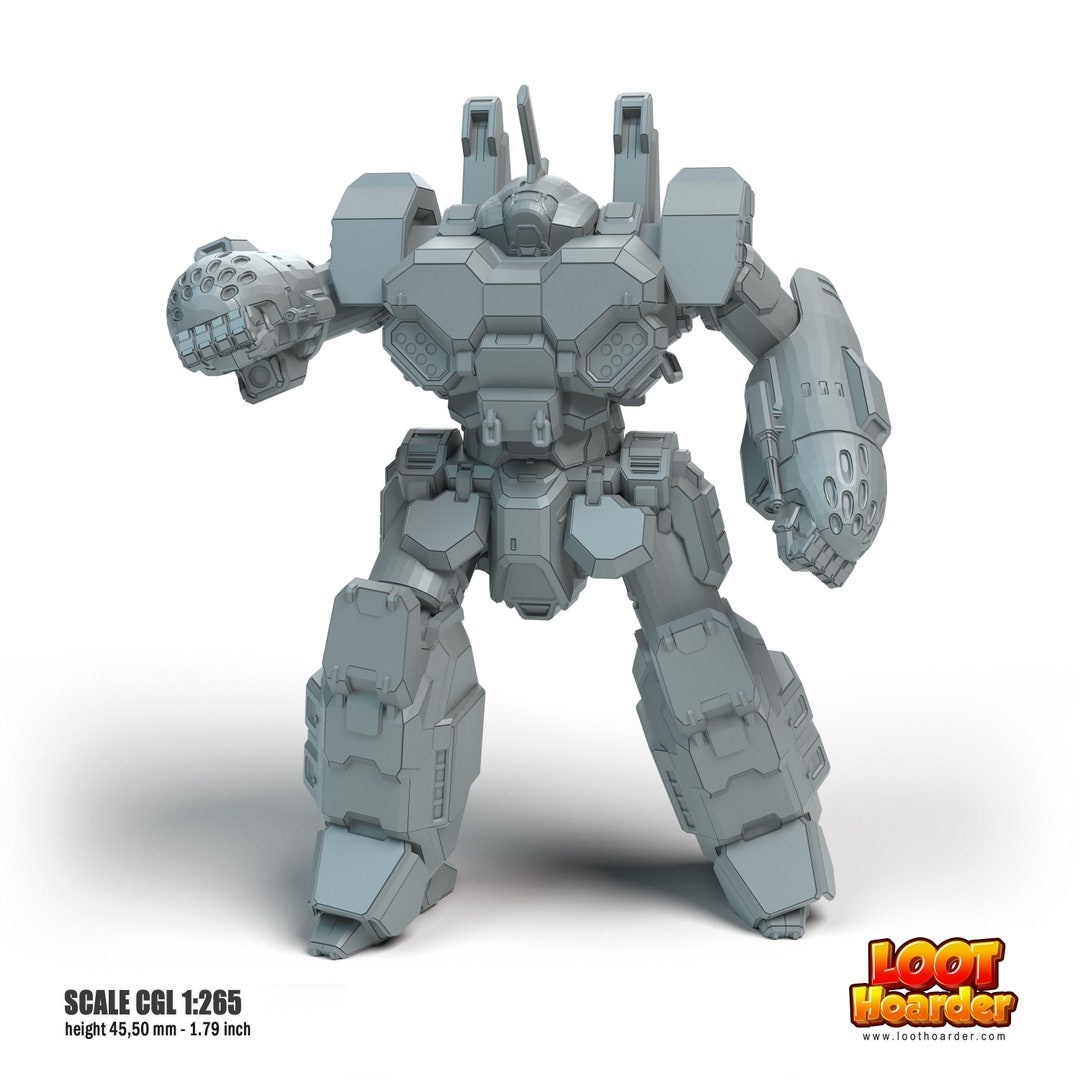 Crusader CRD-3R Battletech Mechwarrior Miniatures - Etsy UK