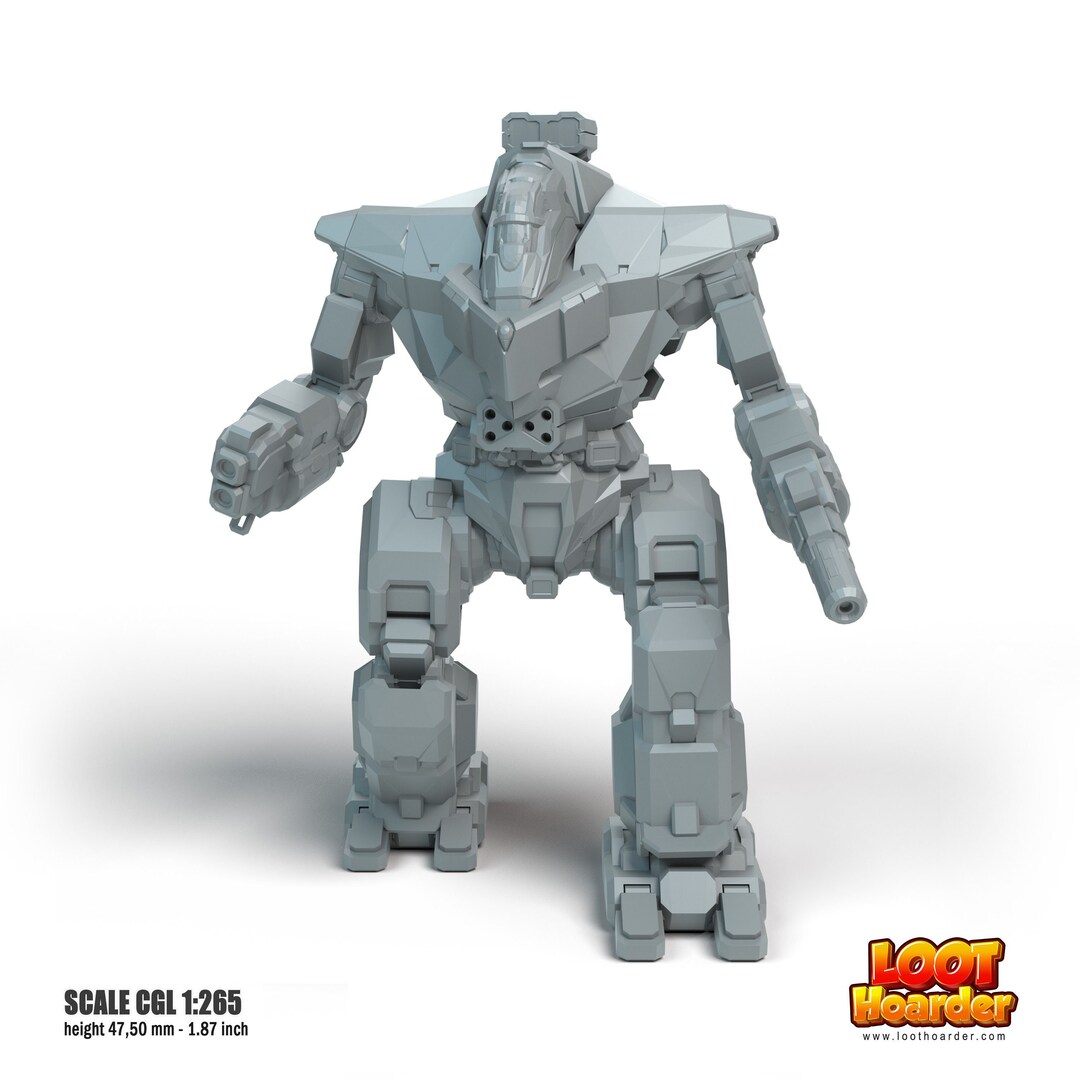 Guillotine GLT-3N Battletech Mechwarrior Miniatures - Etsy