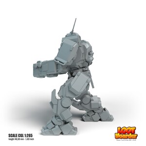Wolverine WVR-6M Battletech Mechwarrior Miniatures - Etsy