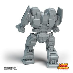 Mauler MAL-1R Battletech Mechwarrior Miniatures - Etsy