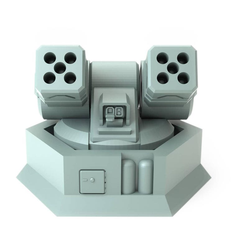 SRM Turret | Sir Mortimer Bombito | American Mecha | Compatible With BT ...