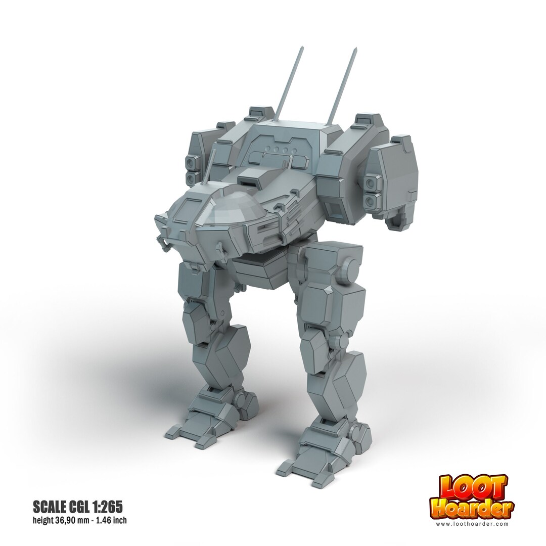 Jenner JR7-D Battletech Mechwarrior Miniatures - Etsy