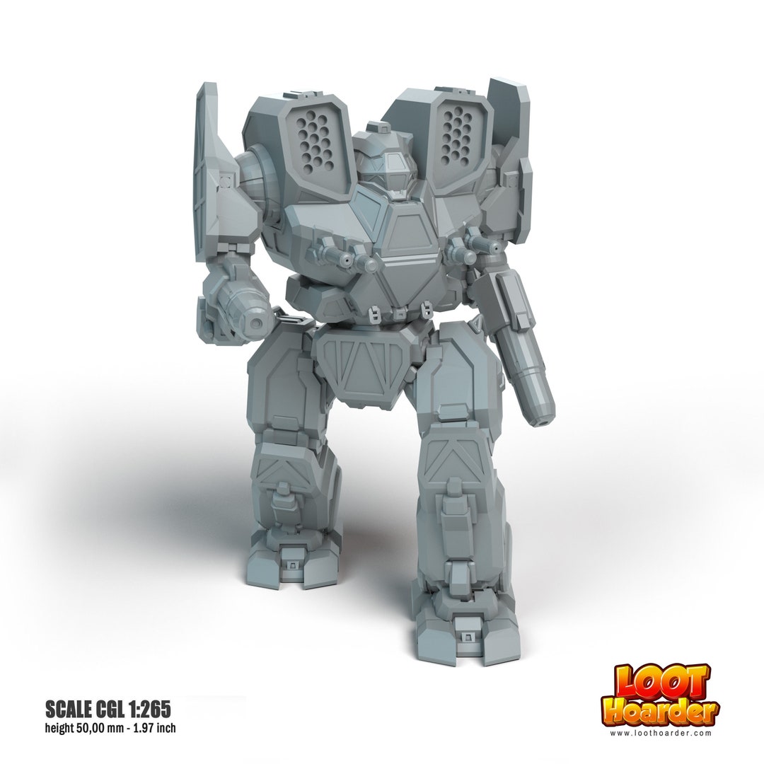 Mauler MAL-1R Battletech Mechwarrior Miniatures - Etsy